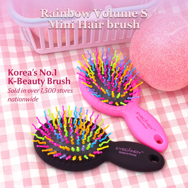 Rainbow volume S brush (Mini Black)-2 colors – hsimarketplace